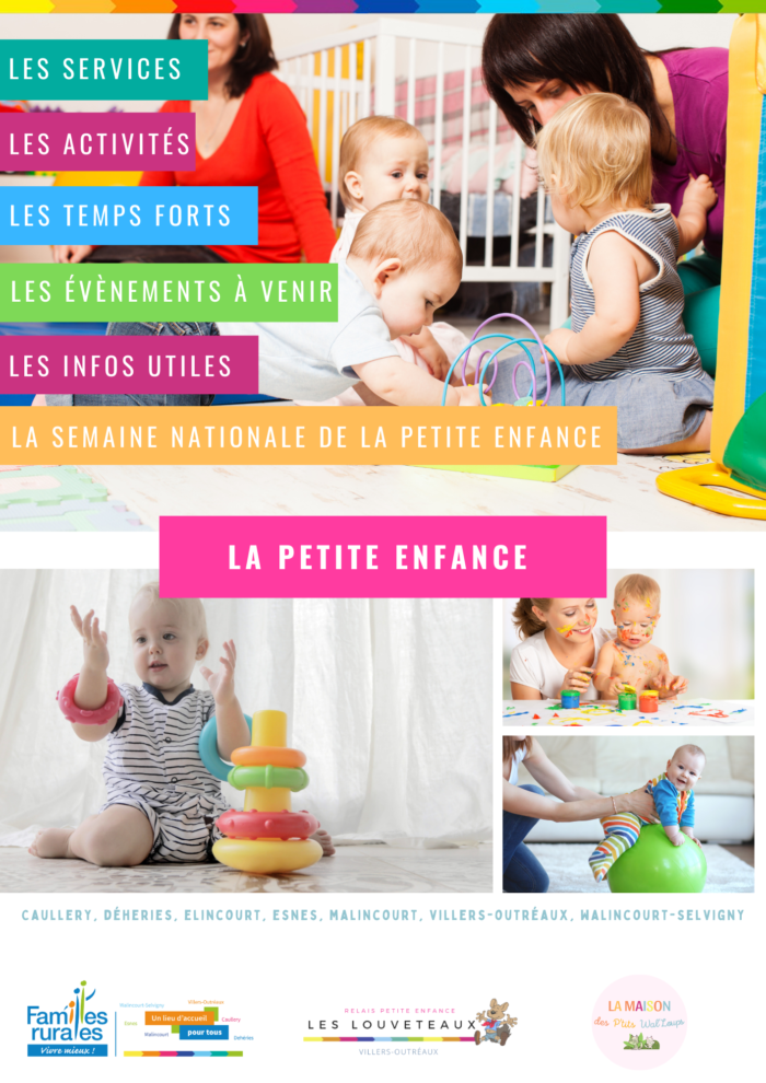 Plaquette du secteur petite enfance - Centre Social Familles Rurales : Centre Social Familles ...